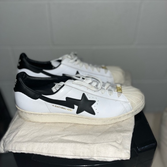 adidas | Shoes | Adidas X Bape Shell Toe | Poshmark